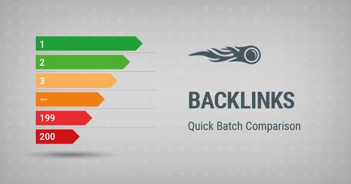 Backlinks: Quick Batch Comparison | Semrush